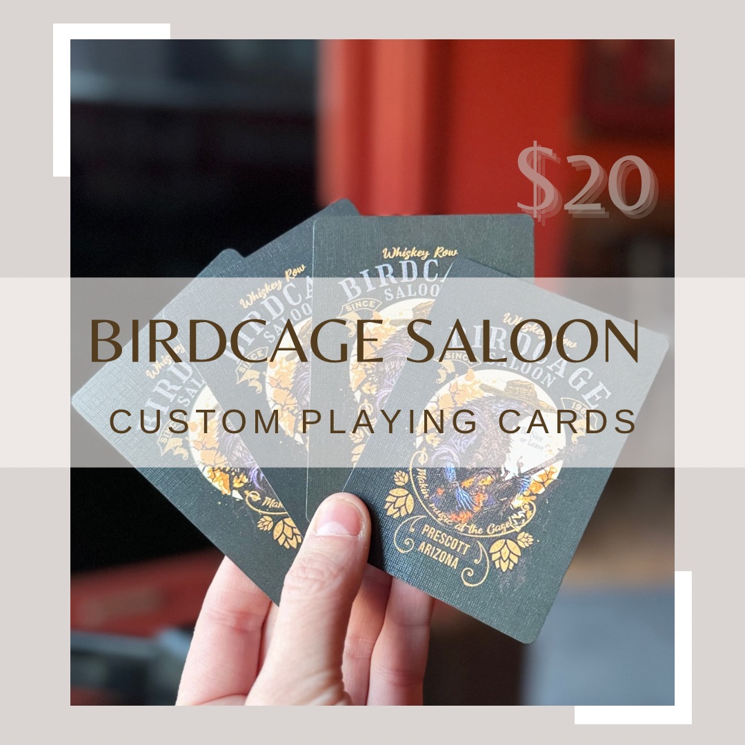 Playing Cards – THE BIRD CAGE SALOON